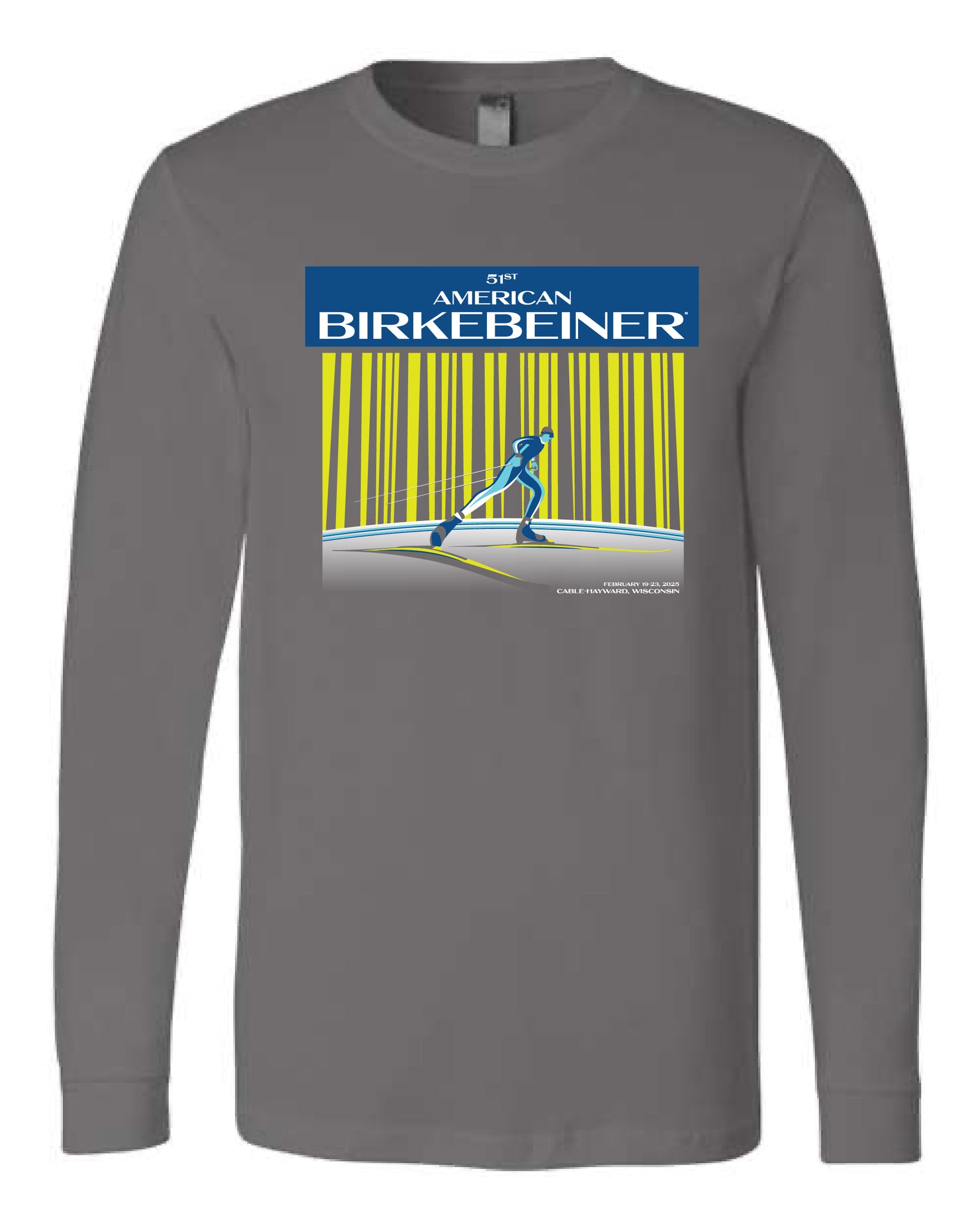 2025 Poster Tee LS M's – Birkie Store